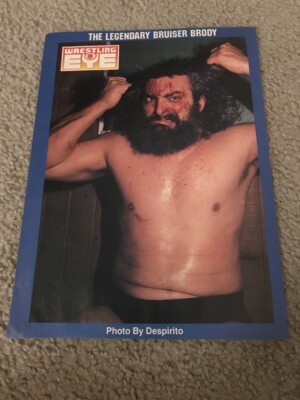 Vintage BRUISER BRODY AWA Wrestling Pinup Photo 1980s NWA All Japan | eBay