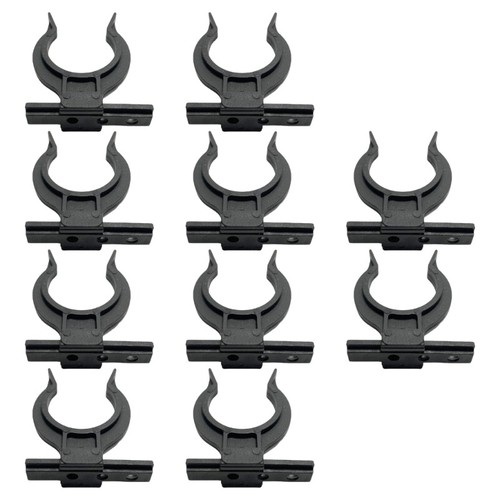 10pcs Plastic Skirting Board Clip For Kitchen Cabinets No Screws ...