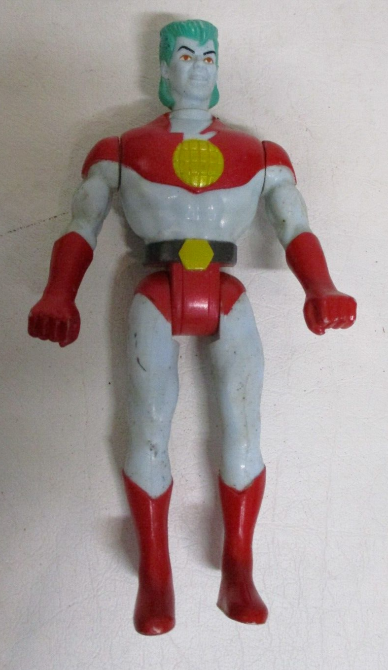 Captain Planet 5.5" Action Figure with Flying Action Vintage 1991 Tiger ...