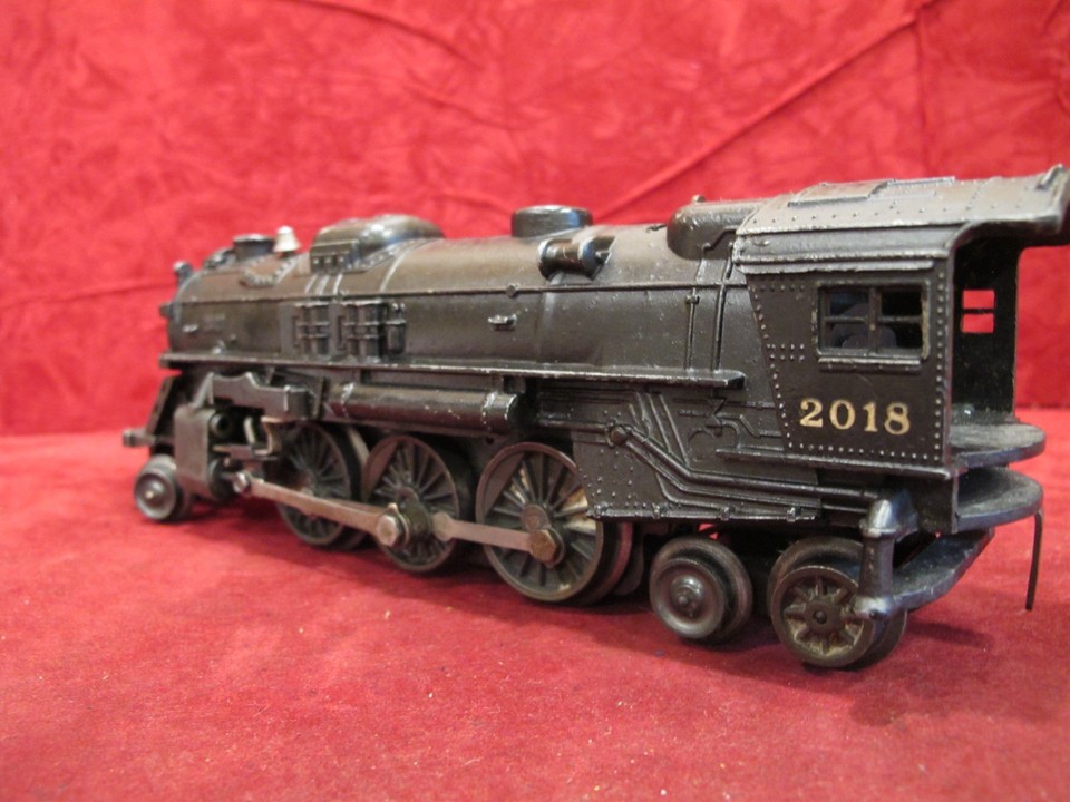 Post-War Lionel #2018 2-6-4 Steam Locomotive O27 Scale~ tested runs ...