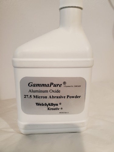Gamma Pure Aluminum Oxide 27.5 Micron Abrasive Powder Welch Allyn ...