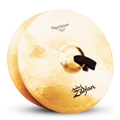 ZILDJIAN A0766 AZ 20" CLASSIC ORCHESTRAL SELECTION HAND CYMBAL MEDLIGHT ...