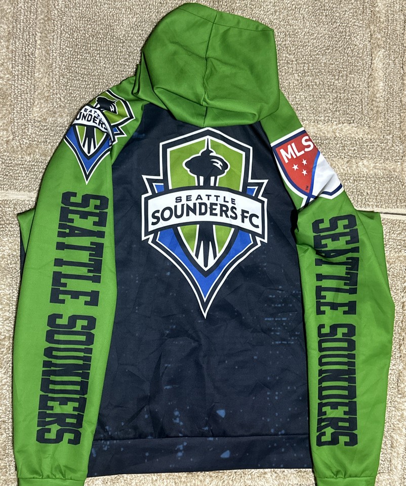 Seattle Sounders FC 2019 MLS Soccer Champions Team Photo Sweatshirt ...