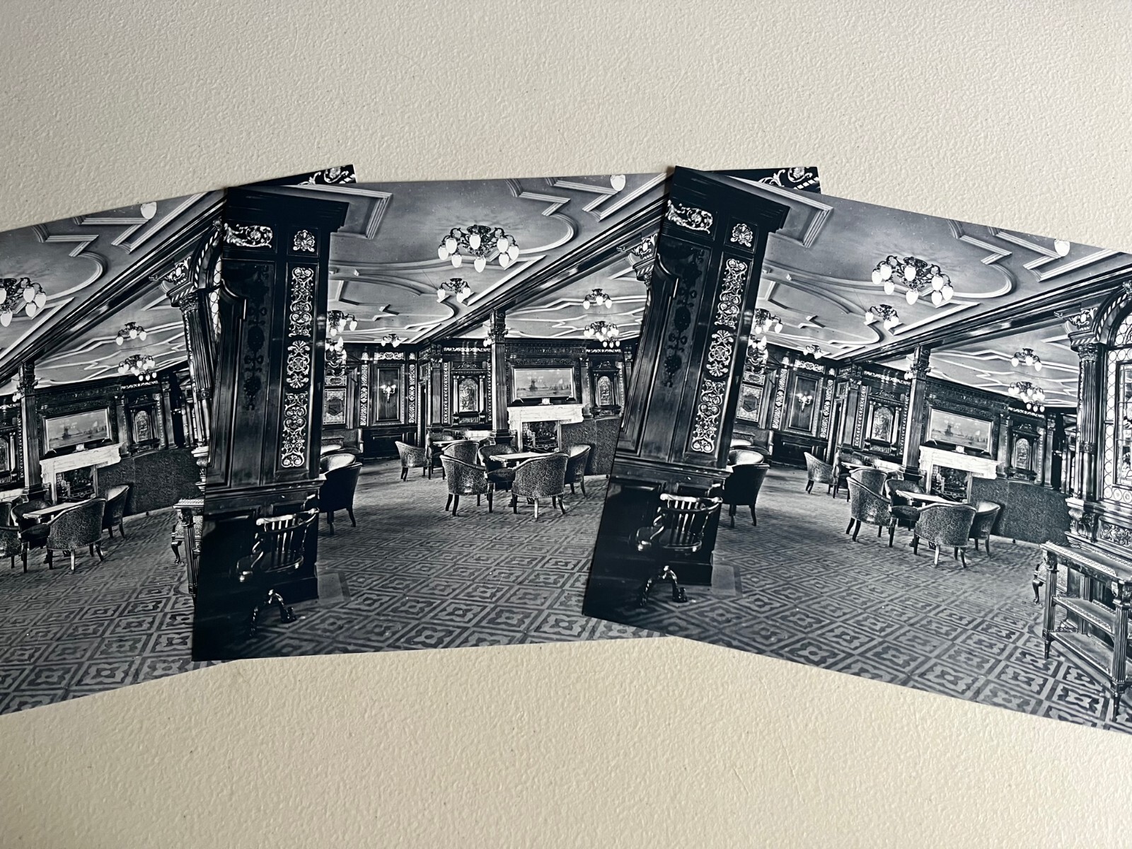 RMS TITANIC FIRST CLASS LOUNGE, BEAUTIFUL REPRINT PHOTOGRAPH | eBay