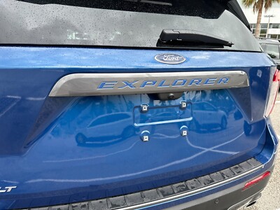 2020-2024 Ford Explorer Trunk Letter Inserts - Official Licensed ...