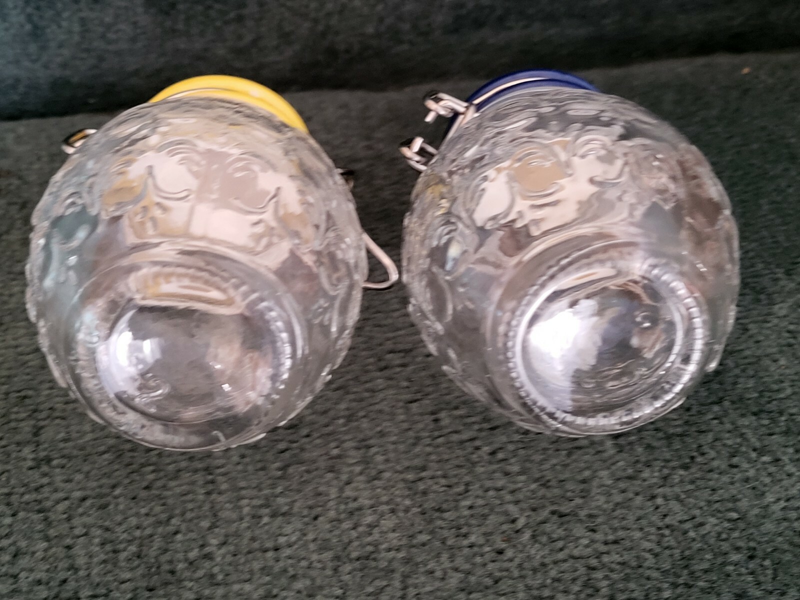 The Pioneer Woman Floral Medley Mini Clam Jars Set of 2 | eBay