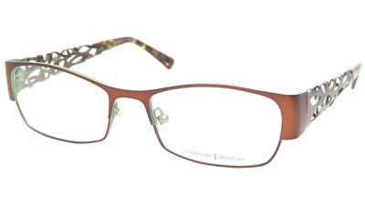 NEW PRODESIGN DENMARK 5141 c.5031 BROWN EYEGLASSES GLASSES 53-17-135 ...