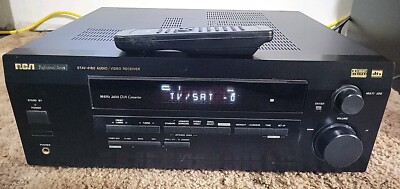 RCA STAV-4180 Stereo Receiver Professional Series With Remote Bundle ...