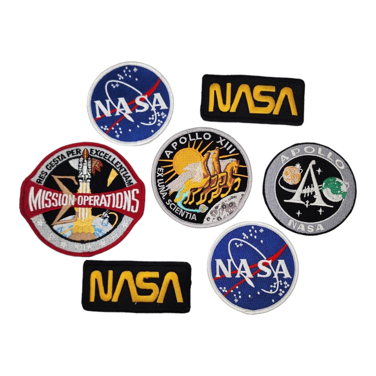 Apollo Mission Patches Nasa Solar System Exploration