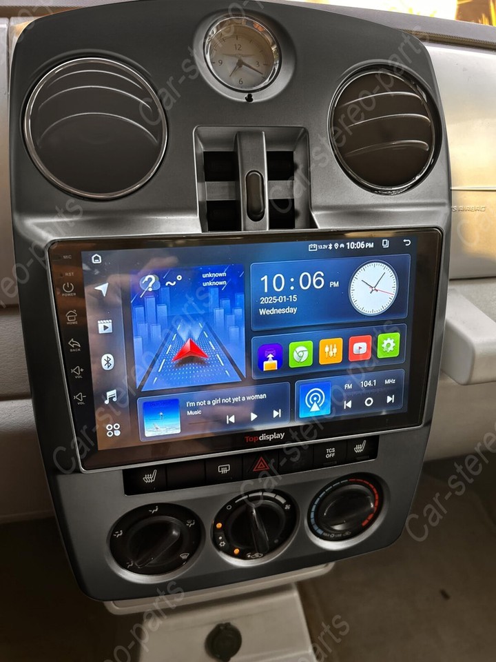 For Chrysler PT Cruiser 2006-2010 Carplay Android 13 Car Stereo Radio ...