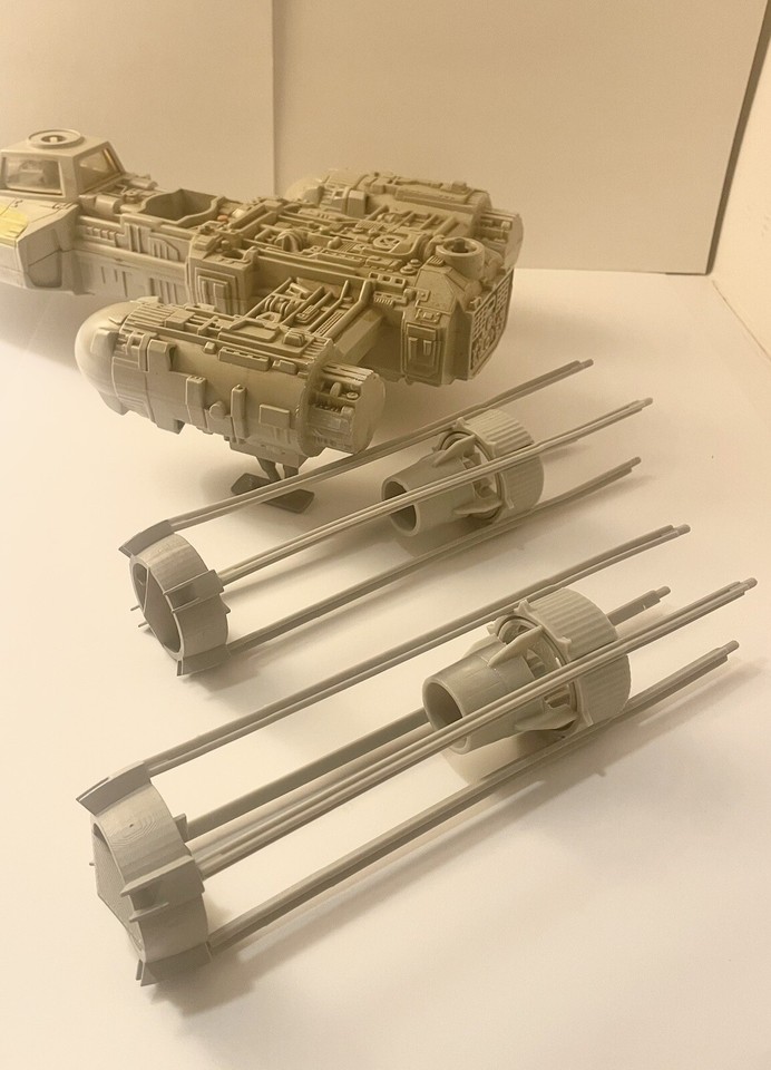 VINTAGE KENNER STAR WARS Y Wing Engine Set Complete Replacement Part ...