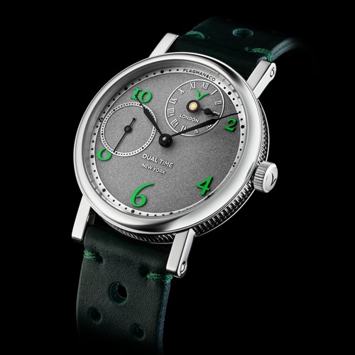 DRESS WATCH Flagman watch Dual time watch Handmade watch Steampunk watch | eBay