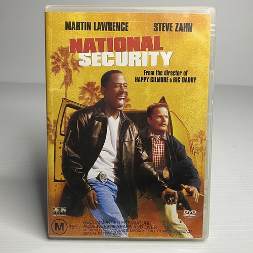 National Security (DVD 2003) Region 4 VGC Martin Lawrence Steve Zahn | eBay