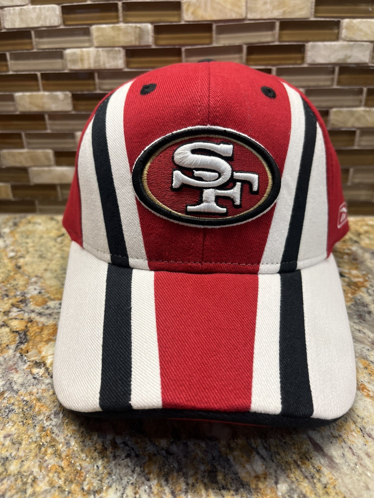 NEW 2005 SAN FRANCISCO 49ers Football Reebok NFL Equipment Adjust Hat ...