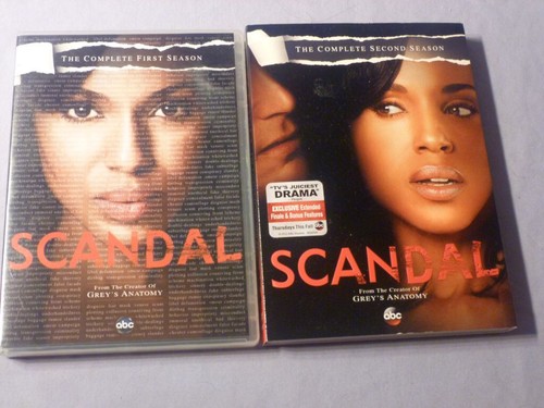 Scandal - Complete First & Second Season - DVD - VG | eBay