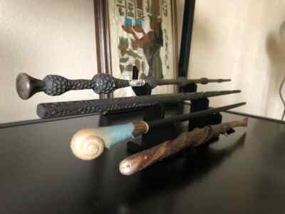 Harry Potter Wand Display Stand / Rack - Holds 4 Wands | eBay UK
