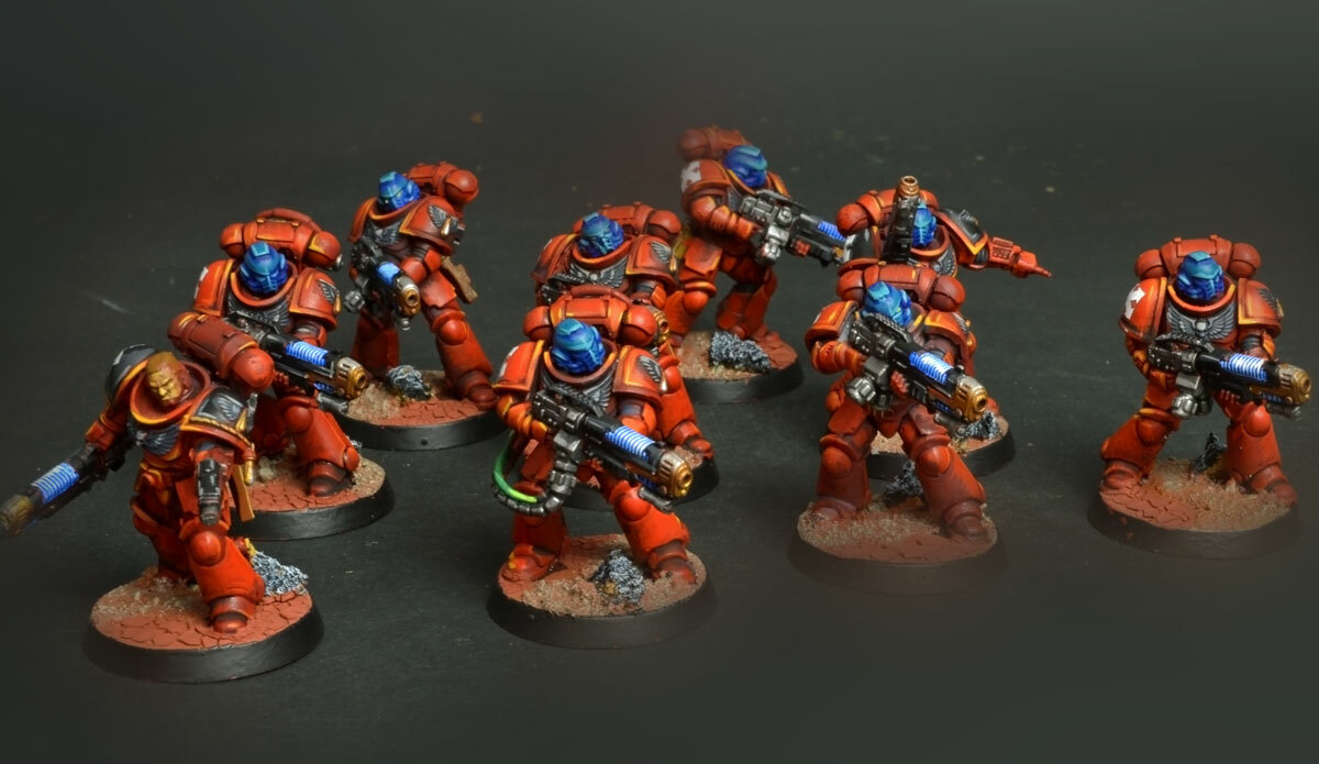 Primaris Hellblasters warhammer 40K ** COMMISSION ** painting | eBay