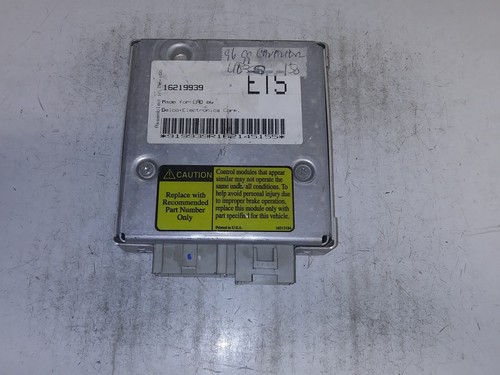 16219939 Chevrolet Cavalier 1996-1999 abs control module | eBay