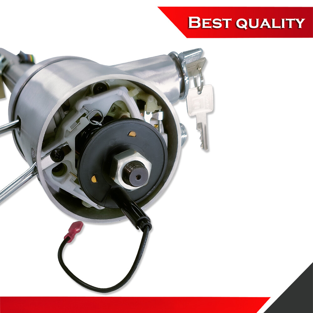 Universal GM Tilt 28" Manual Steering Column Natural with Key & 9-Bolt ...