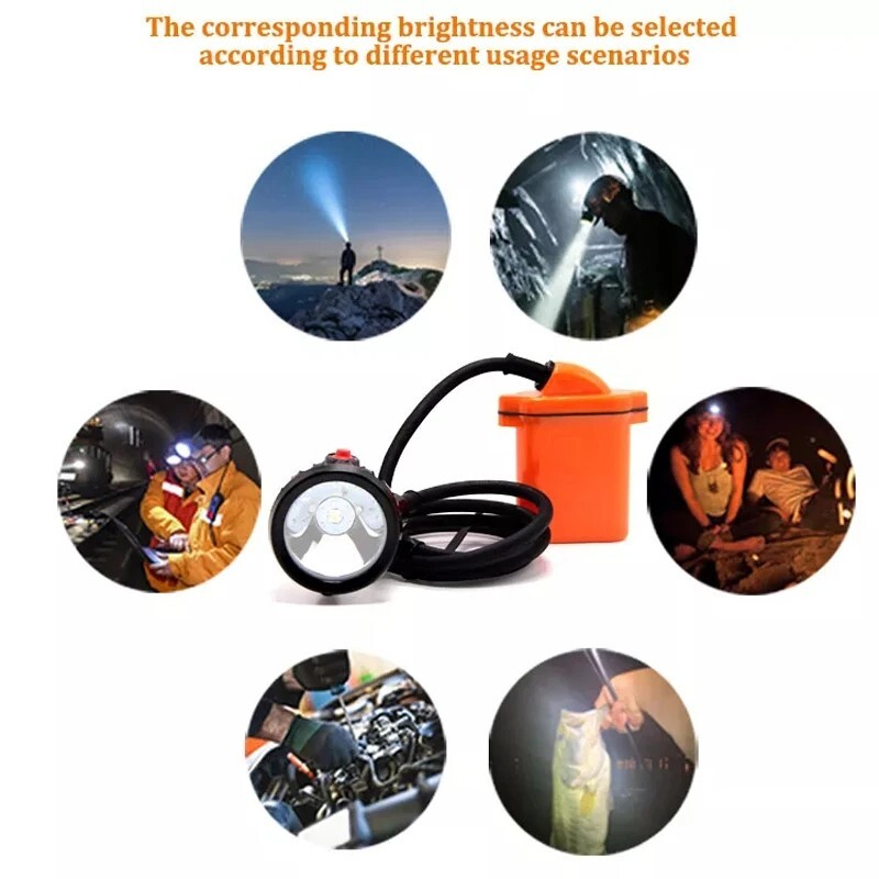 LED Miners Light Headlamp Headlight Flashlight for Mining Camping ...