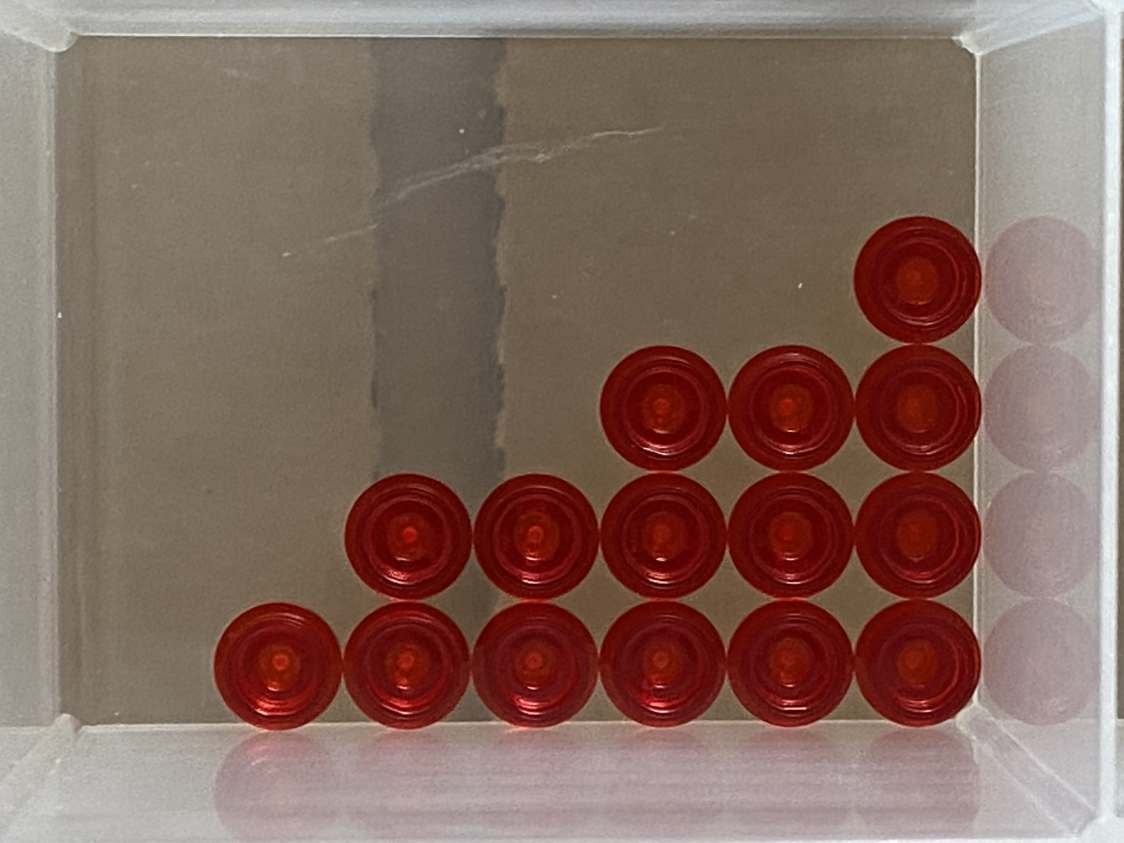 LEGO Parts - Trans Red Plate Round 1 x 1 - No 4073 - QTY 15 | eBay