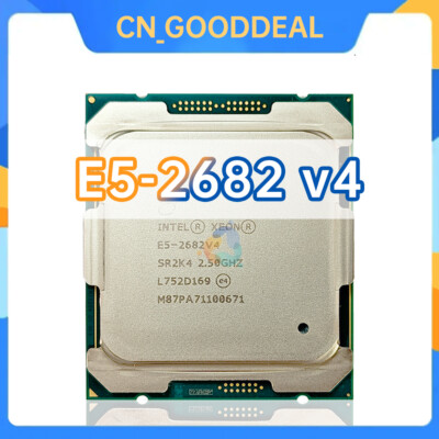 Intel Xeon E5-2682 v4 SR2K4 2.5GHz 16Cores 32T 40MB 120W LGA2011-3 CPU ...