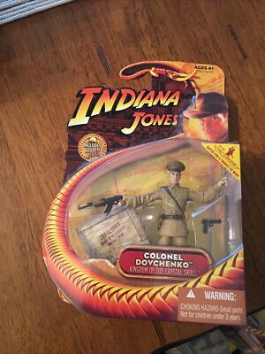 Indiana Jones Crystal Skull Col. Dovchenko 4in Action Figure Hasbro | eBay
