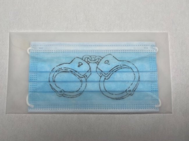 AI WEIWEI - HANDCUFFS MASK - RARE | eBay