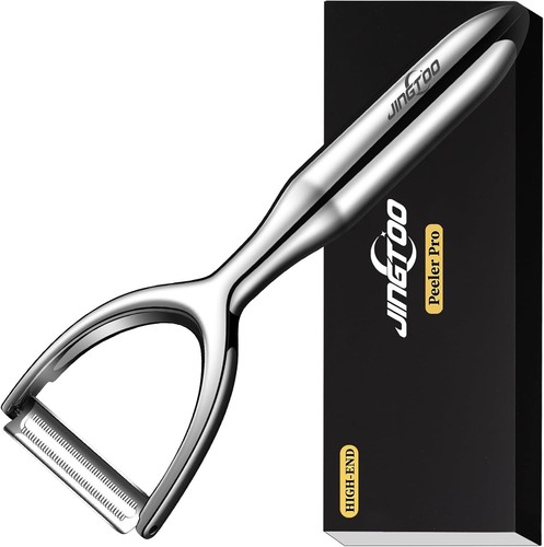 Premium Vegetable Peeler Stainless Steel，Ultra Sharp Potato Peeler ...