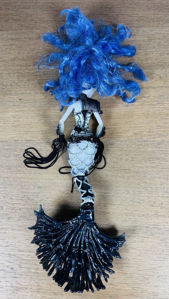 SIRENA VON BOO Monster High Doll FREAKY FUSIONS Ghost Mermaid 2014 ...