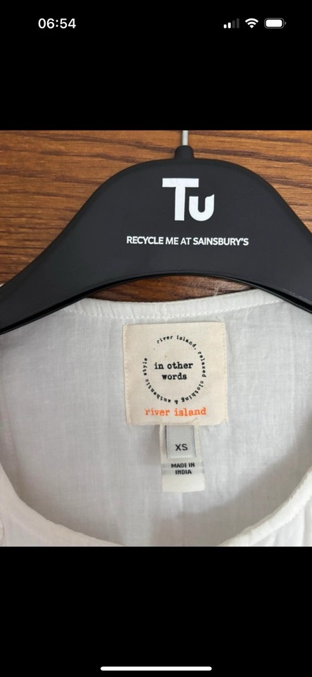 River Island Embroidered Cotton Jacket Size XS | eBay UK