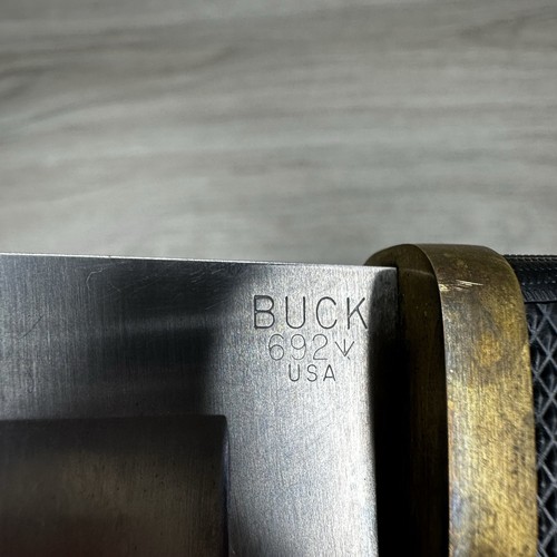 Buck Vanguard 692/ USA Fixed Blade Knife With Nylon Sheath | eBay