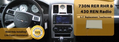 Uconnect Mygig REN RER RHR Touch Screen Glass Digitizer 6.5'' Fits Jeep ...