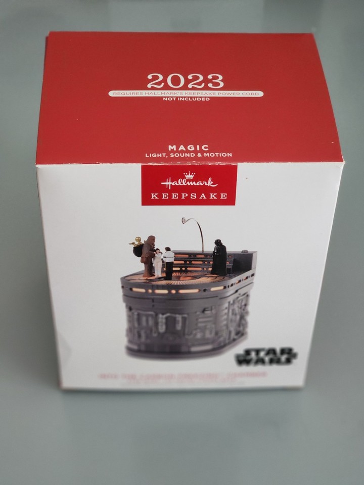 2023 Hallmark Keepsake STAR WARS Into The Carbon-Freezing Chamber ESB ...