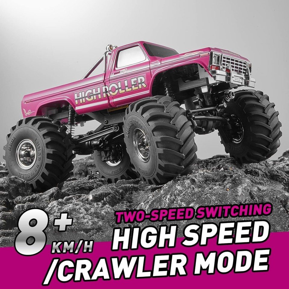 FCX24 FMS 1/24 Smasher Monster RC Crawlers(Red) FMS12402RTRRDV2 | eBay