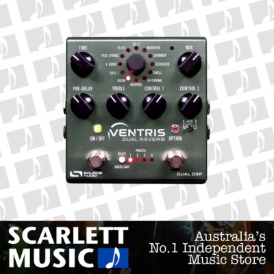 Source Audio One Series Ventris Dual Reverb Guitar Effect Pedal | eBay ...