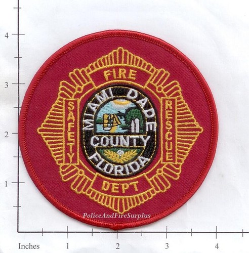 Florida - Miami Dade County FL Fire Dept Patch | eBay