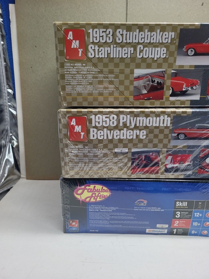 AMT 1958 Plymouth Belvedere. 53 Starliner Coupe. Fabulous 59's ...