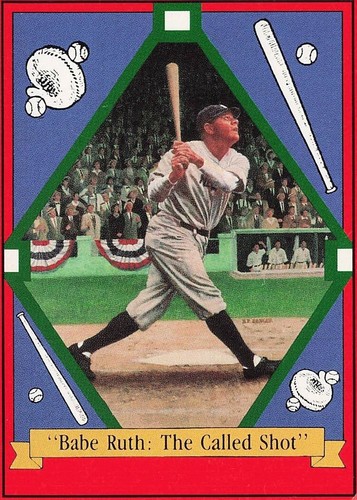 Babe Ruth The Called Shot 1992 Delphi Baseball Card | eBay