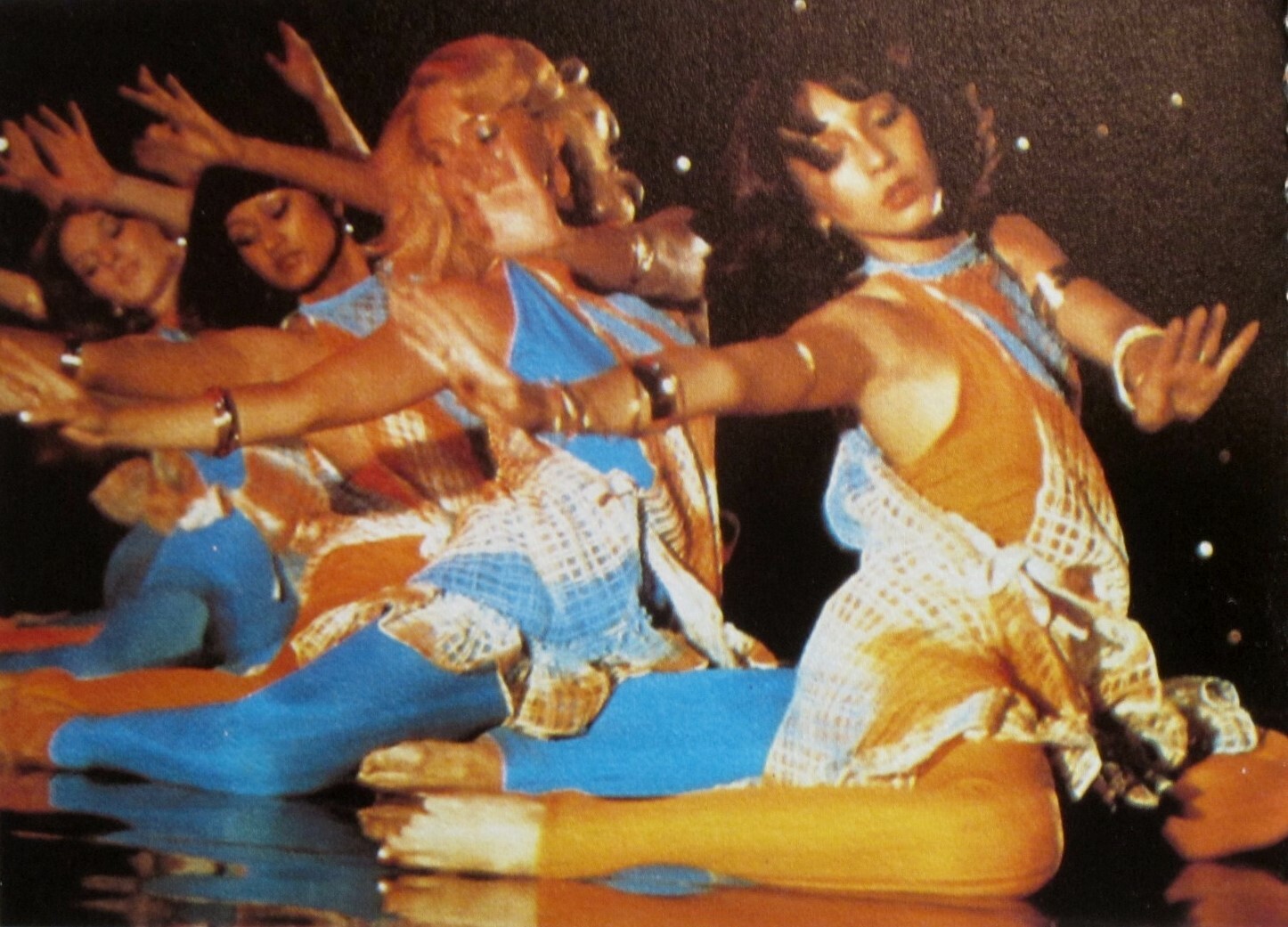 LEGS & CO. live clipping 1970s color photo Top of Pops disco Patti ...