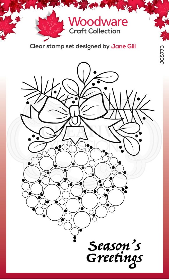 Woodware Festive Clear Stamps - by Jane Gill - Creative Expression ...