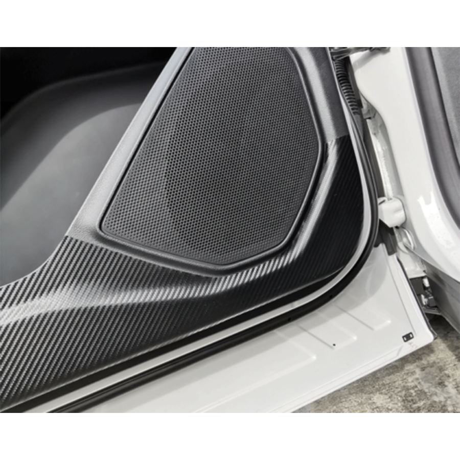 For Ford Explorer 2020-23 Carbon Fiber Leather Interior Door Anti-Kick ...
