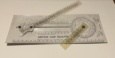 Simplified Flight Calculator 1942 Vintage Aviation | eBay