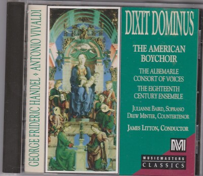 Dixit Dominus CD The American Boychoir - James Litton | eBay