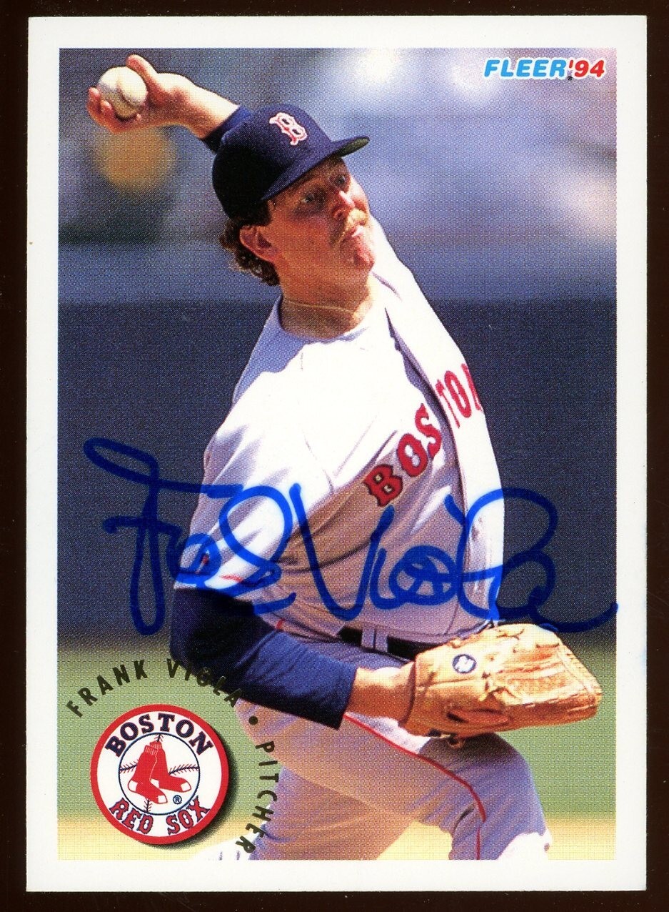 1994 Fleer FRANK VIOLA Signed Card autograph AUTO RED SOX TWINS | eBay