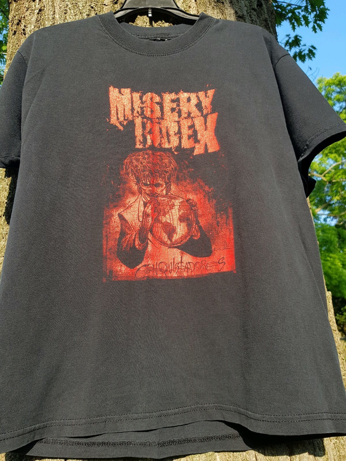 MISERY INDEX CONQUISTADORES SHIRT SIZE MEDIUM GRINDCO… - Gem