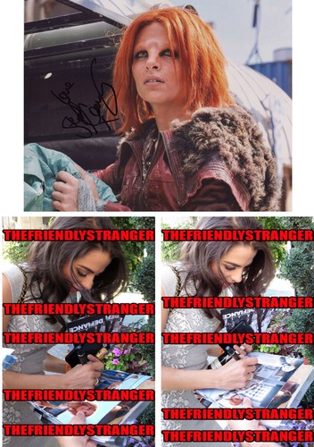 Stephanie Leonidas signed Autographed "DEFIANCE" 8x10 Photo b PROOF ...
