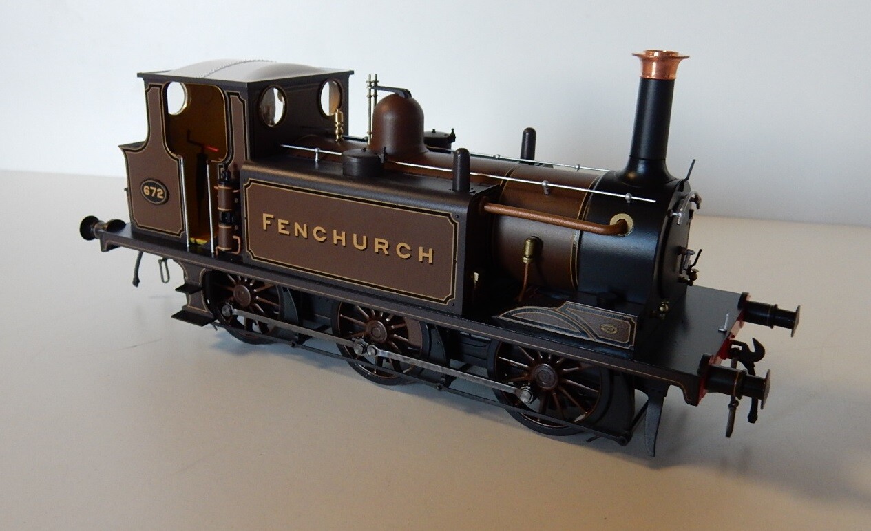 Dapol Engl.Dampflok 0-6-0 Terrier A1 Fenchurch No.672 Spur 0-2 Leiter ...