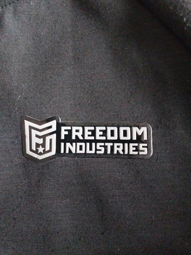 Freedom Industries Jacket Full Zip Tech Hoodie Camo America Mens Sz ...