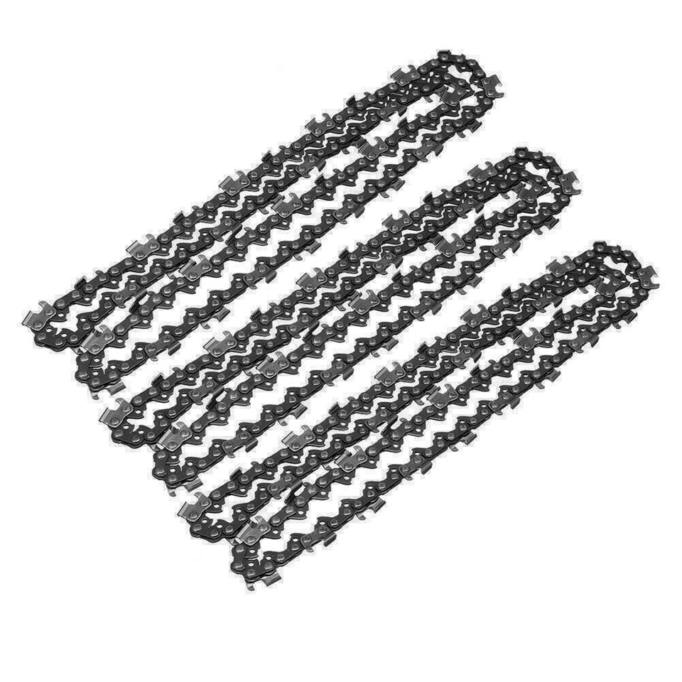 3PCS Semi Chisel Chainsaw Chain Blade 10" 12" 14" 16" 18" 20" 22 Inch ...